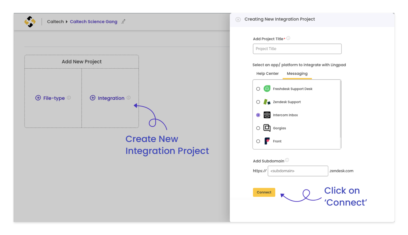 Integrate Intercom Inbox with Lingpad: Set Up Guide for Admins